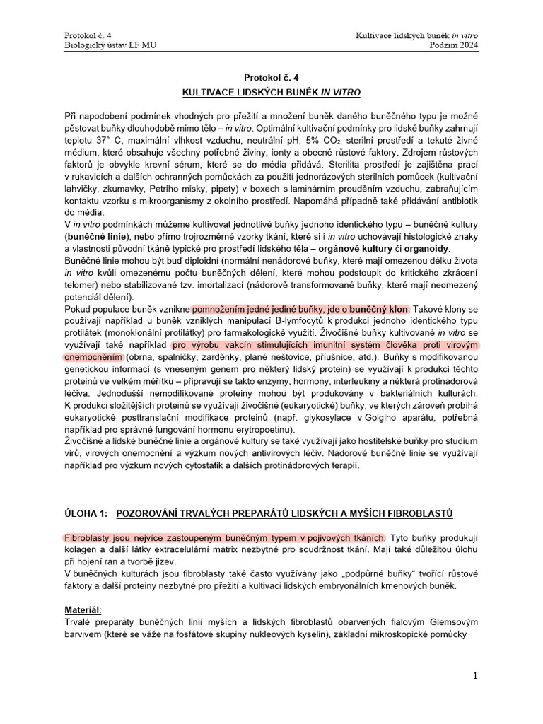 Protokol Bio 4 | PDF