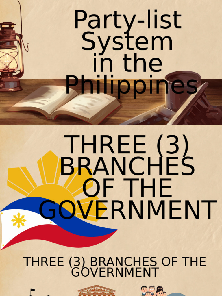 Final Presentation Party-List-System | PDF | Government | Elections