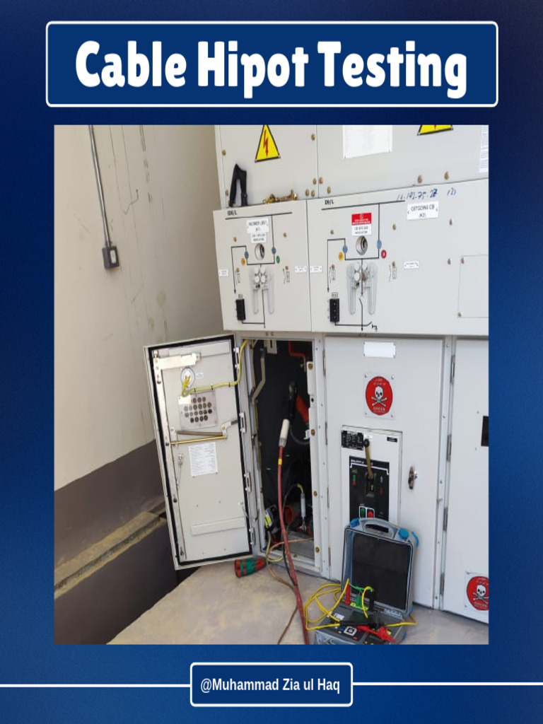 Cable Hipot Testing | PDF