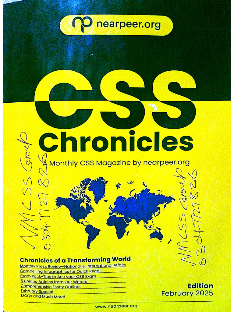 Css Choronicles February Edition 2025. Nm&Css Group 03047727826 . | PDF