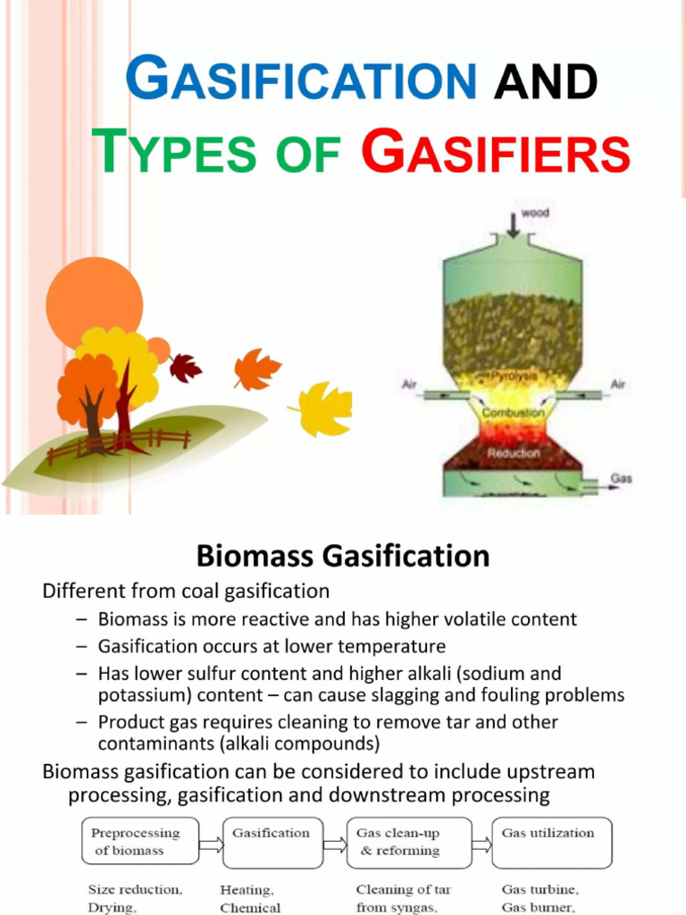 3. Gasification and types of gasifiers | PDF