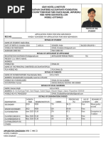 NUST 2026 Residence Application Form | PDF