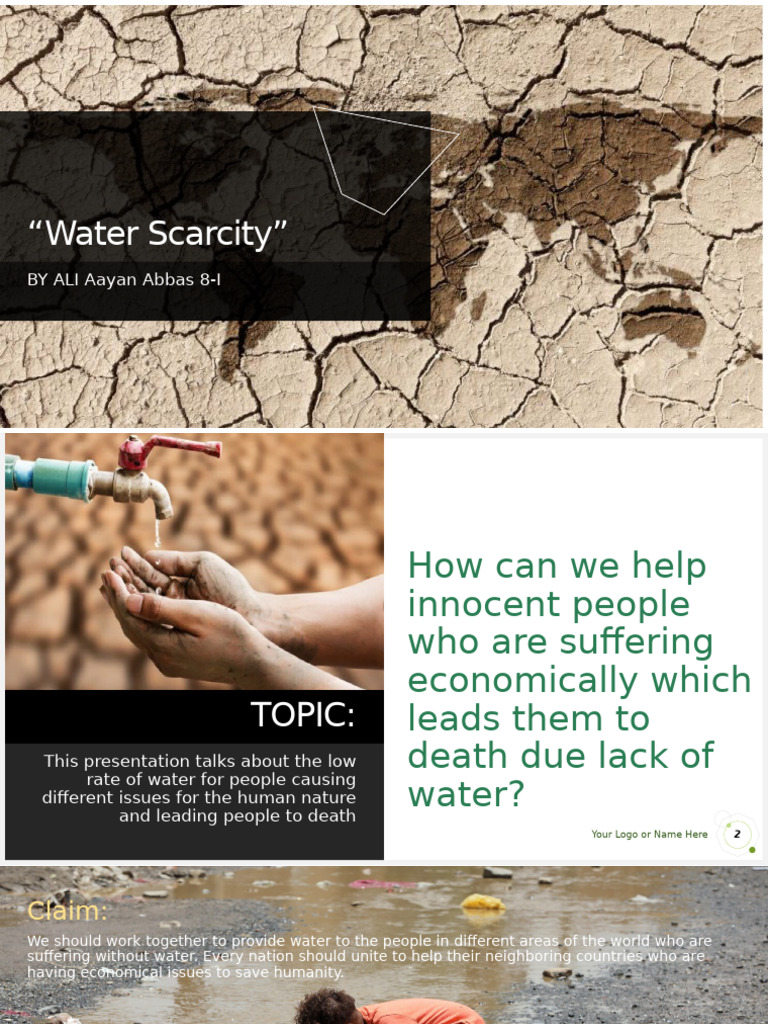 Water Scarcity | PDF | Water | Water Scarcity