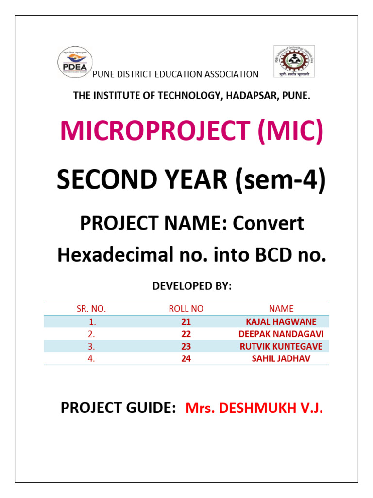 Mic Project Syco | PDF | Notation | Mathematics