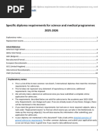 Valencia Radiography Program Requirements | PDF | University And ...