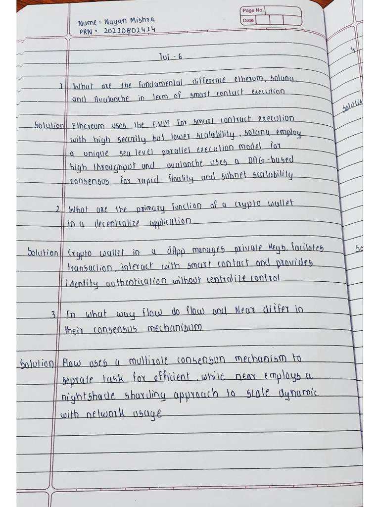 Bcs Tutorial 6 | PDF