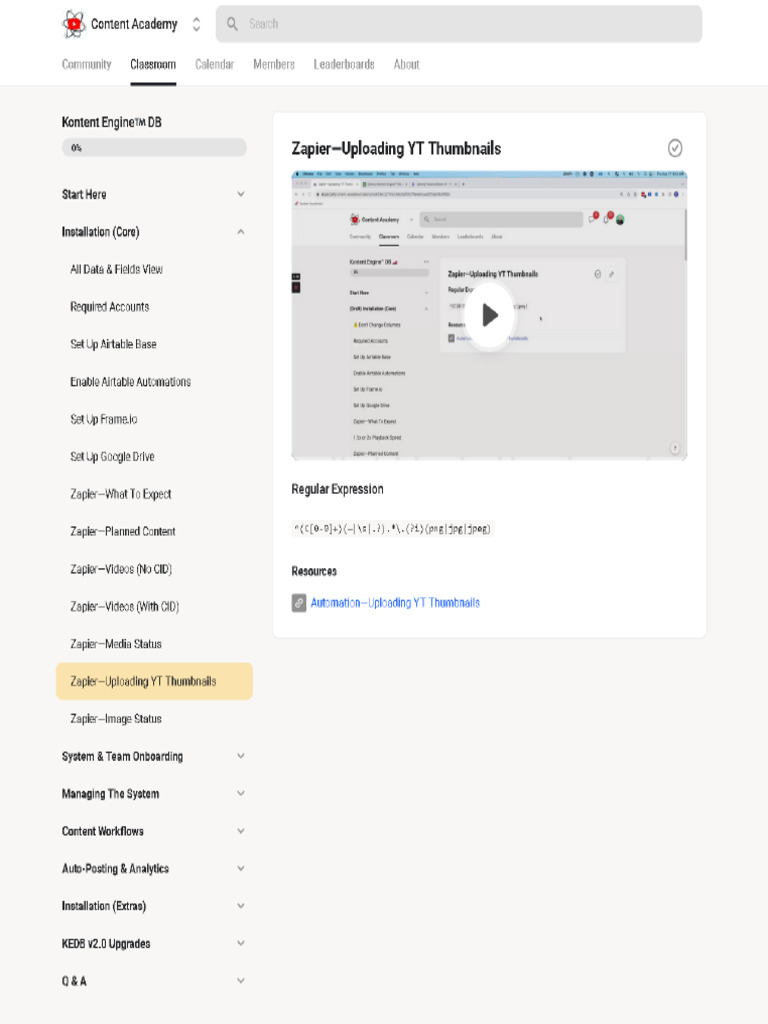 12-Zapier-Uploading YT Thumbnails | PDF
