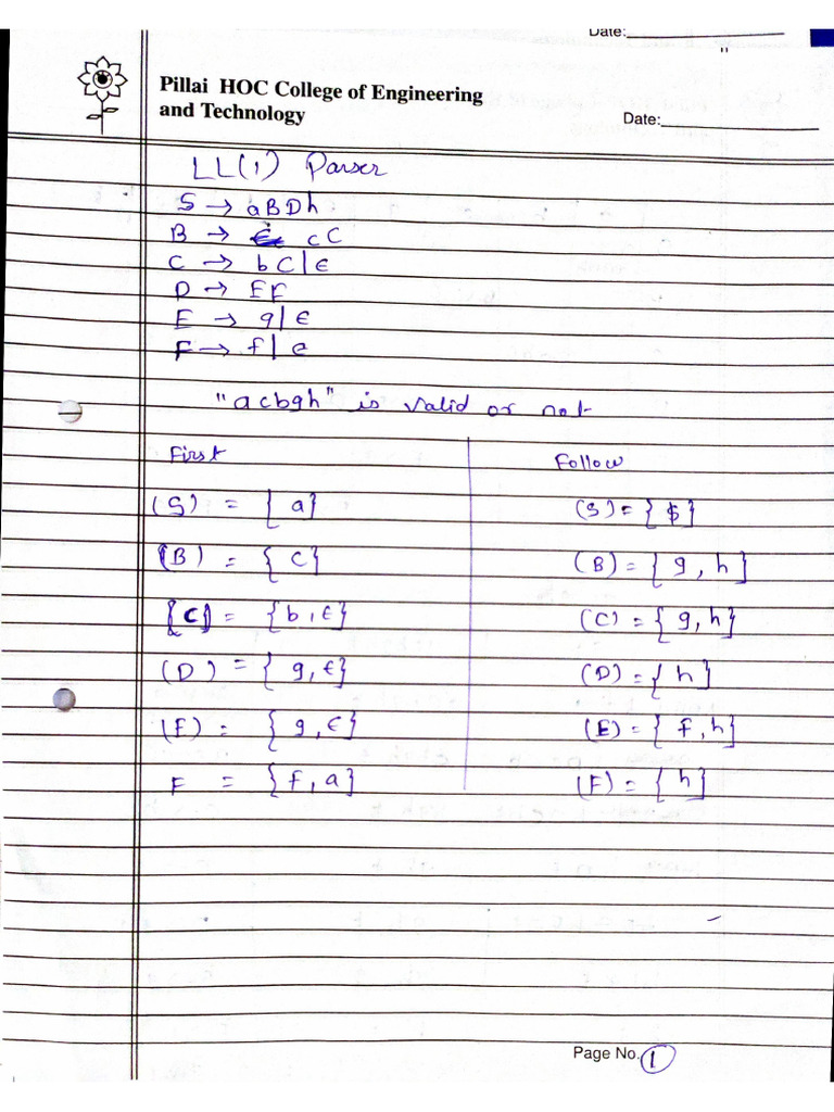 SPCC Solved Example | PDF