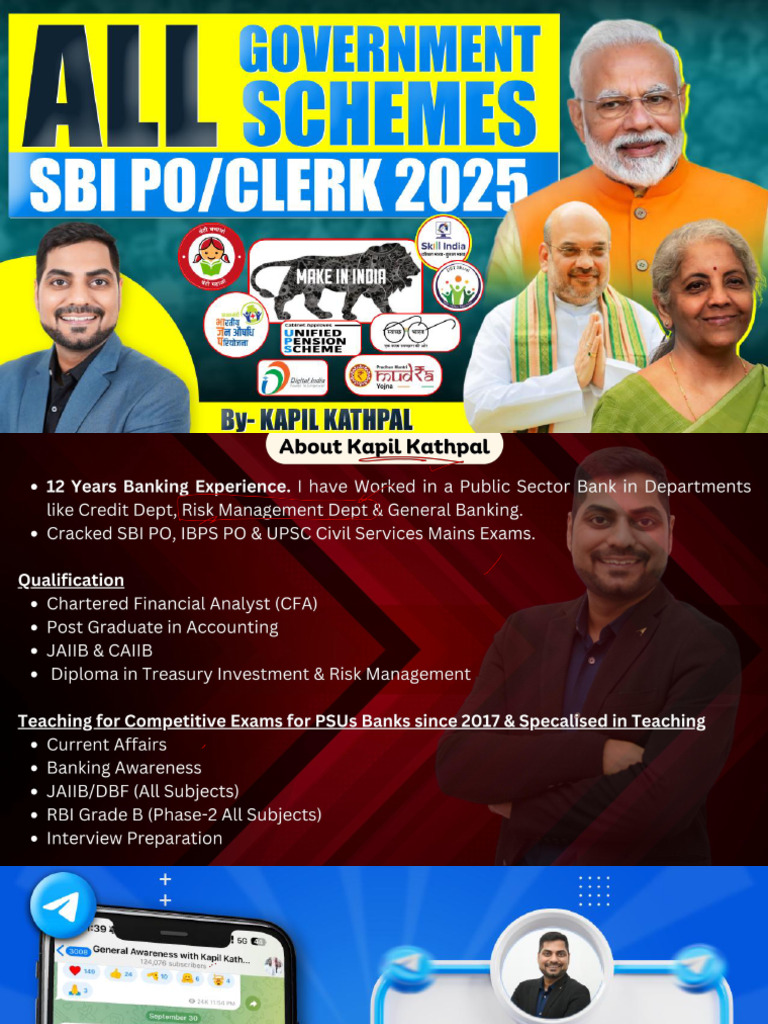 Government Schemes Overview 2025 | PDF | Electric Vehicle | Doping In Sport