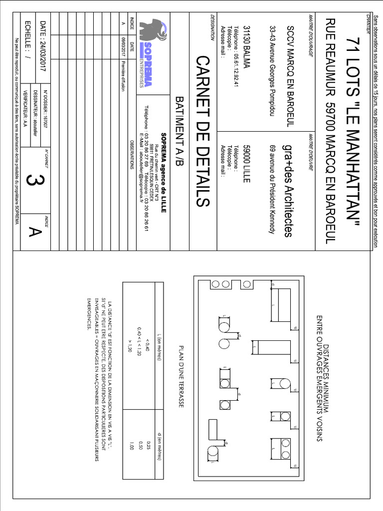 Soprema - A - Carnet de Details Bat A Et B | PDF