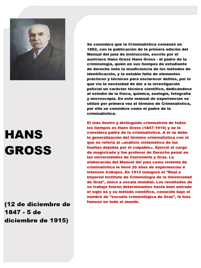 Hans Gross | PDF