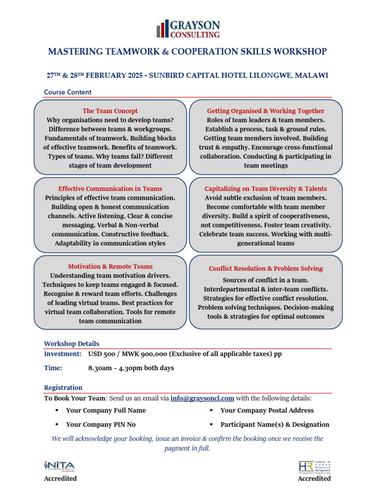 Mastering Teamwork and Cooperation Skills | PDF | Communication ...