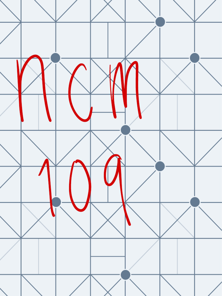 ncm 109 | PDF | Pregnancy | Childbirth