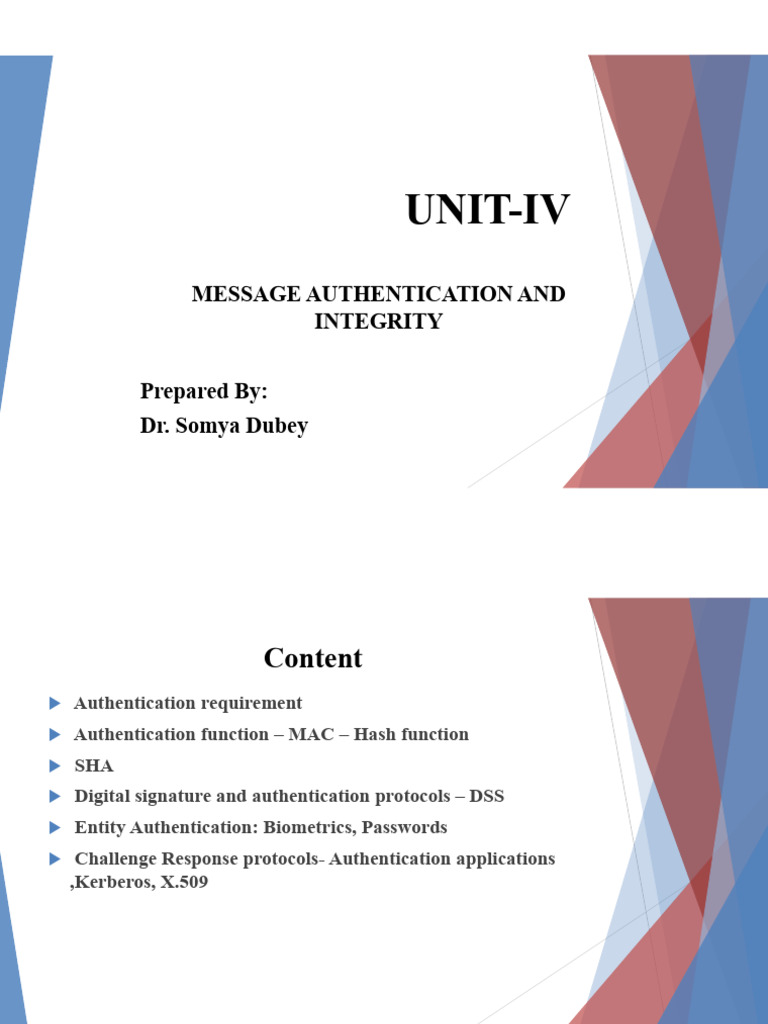 Unit 4(Authentication) | PDF | Public Key Cryptography | Password
