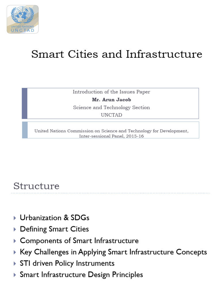 Smart Cities: Infrastructure Challenges & Solutions | PDF ...