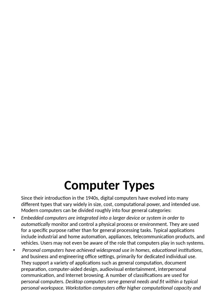 0 Comp Types Units Generations Buses | PDF | Computer Data Storage | Input/Output