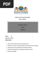 Ems Grade 8 Term 1 Controlled Test Question JTG 2024 | PDF | Debits And ...