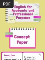 Concept Paper Sample | PDF