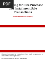 Hire Purchase - Example 1 To 10 | PDF | Interest | Deposit Account