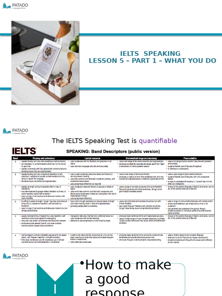 IELTS Speaking Tips: Crafting Responses | PDF | Human Communication ...