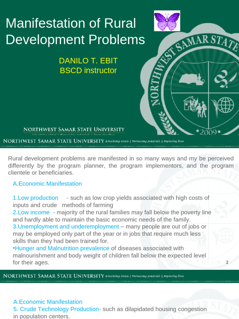 Manifestation of Development Issues | PDF | Ecology | Climate Change