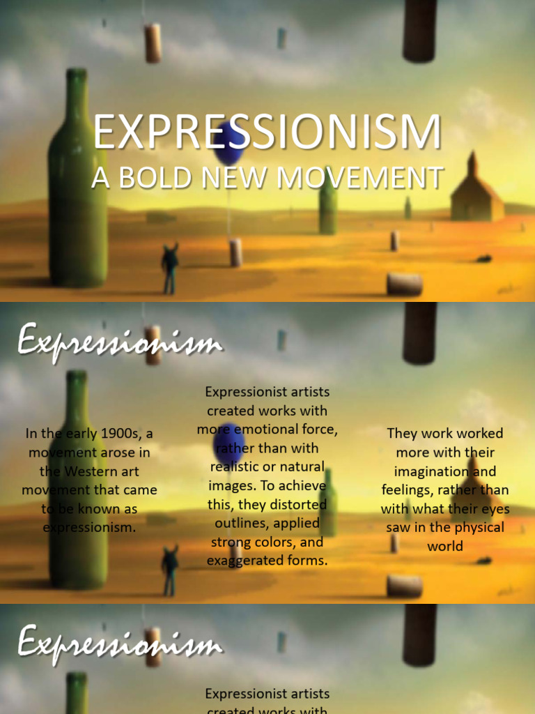 2.-EXPRESSIONISM-PPT2 | PDF | Expressionism | Modernity