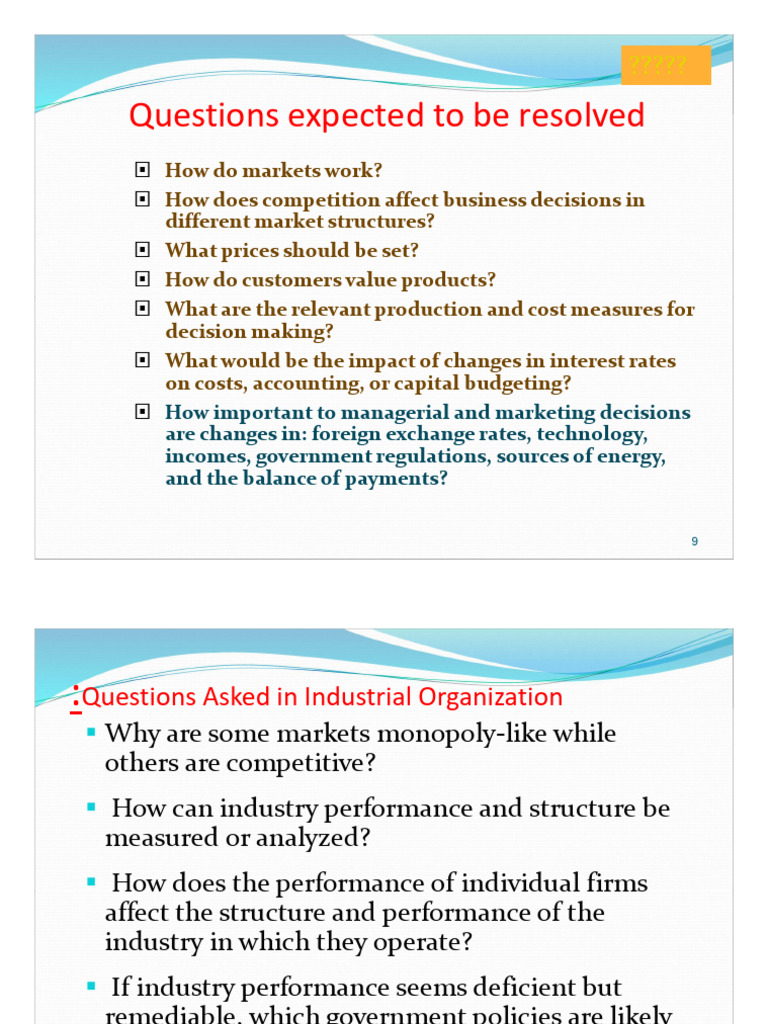 How market work | PDF