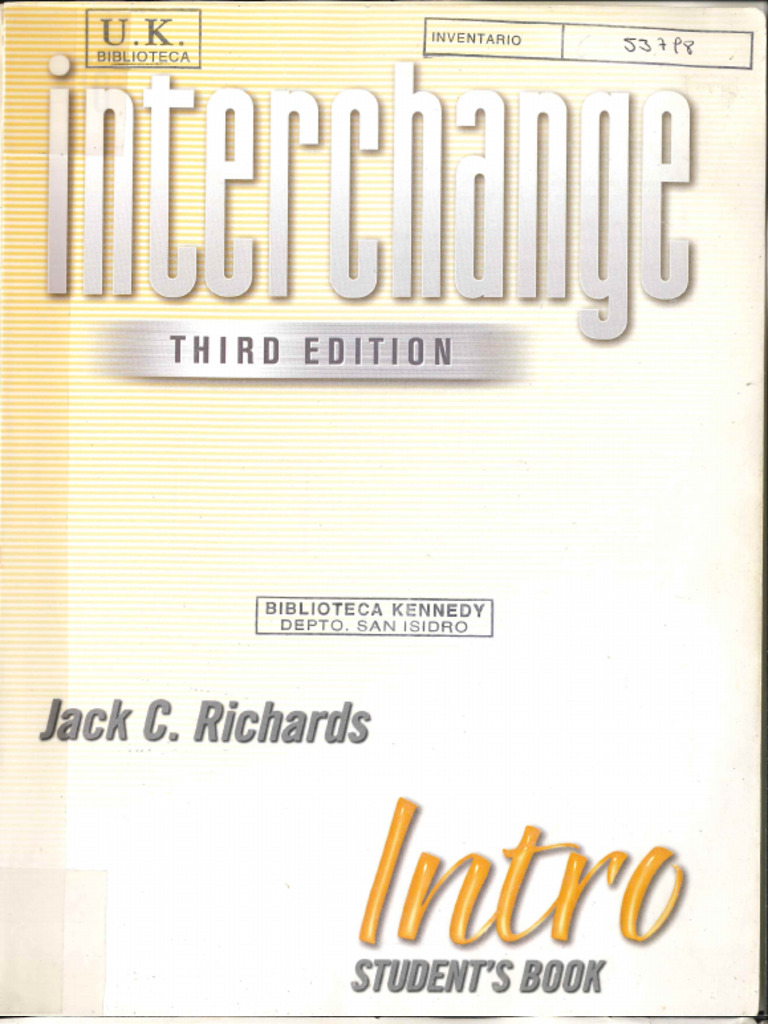 Interchange - Student - S Book | PDF