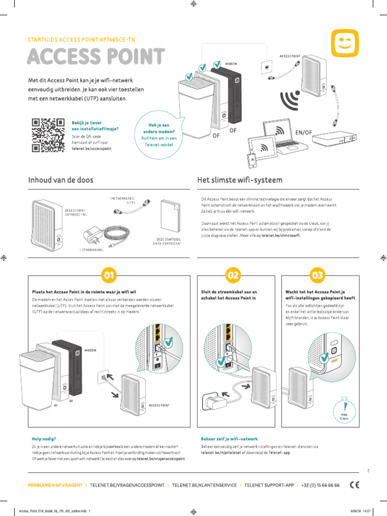 Access Point Ap7465ce TN | PDF
