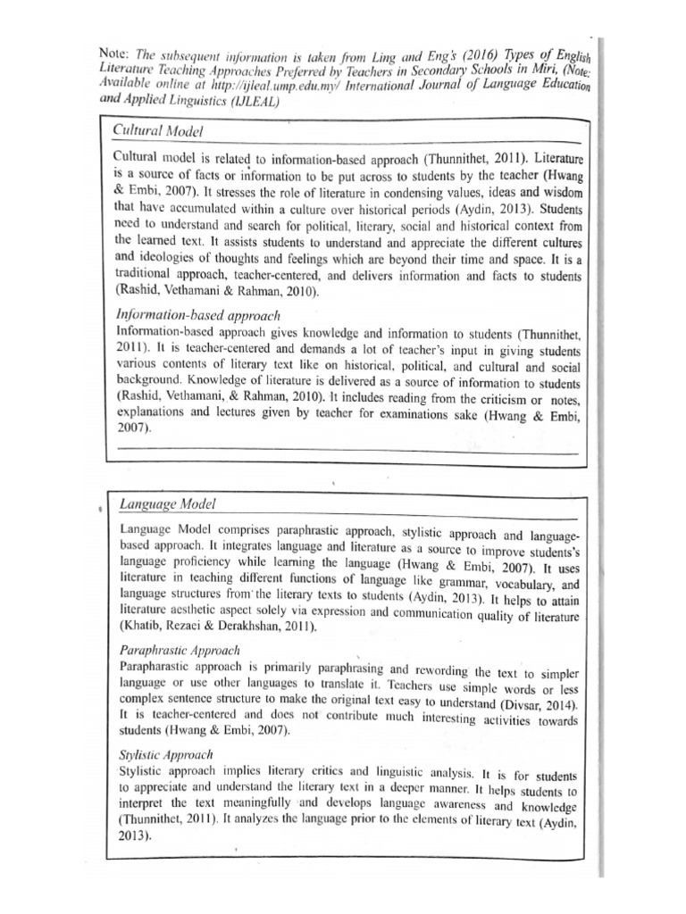 Models and Approaches | PDF