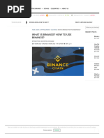 Binance Beginners Guide | PDF