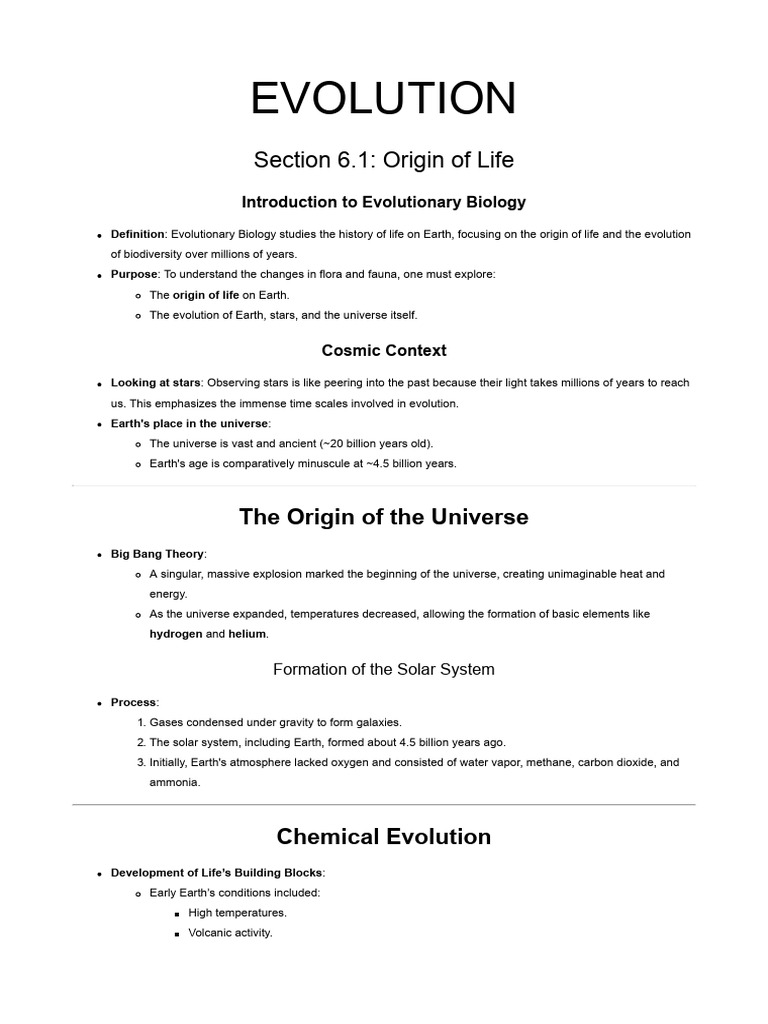 EVOLUTION Class 12th Biology For Neet Too | PDF | Natural Selection ...