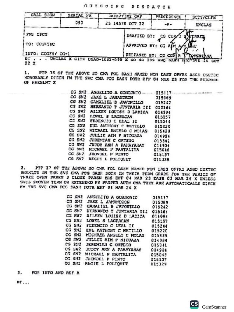 1ST Enlistment | PDF
