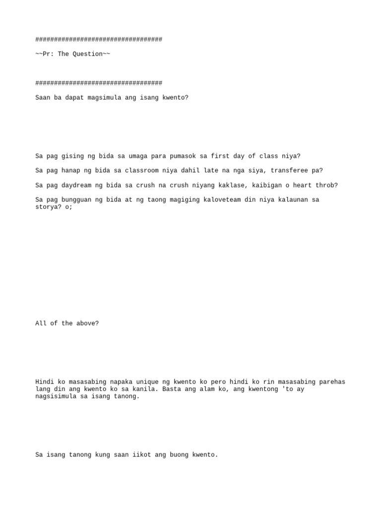 Just One Answer1 | PDF