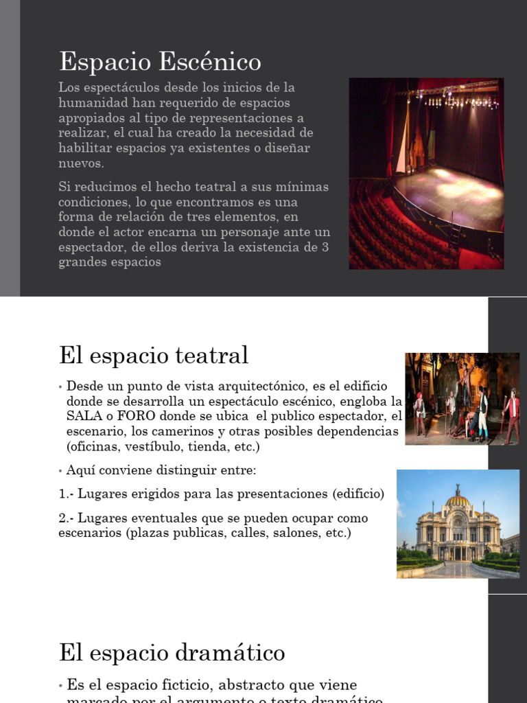 Espacio Escénico | PDF