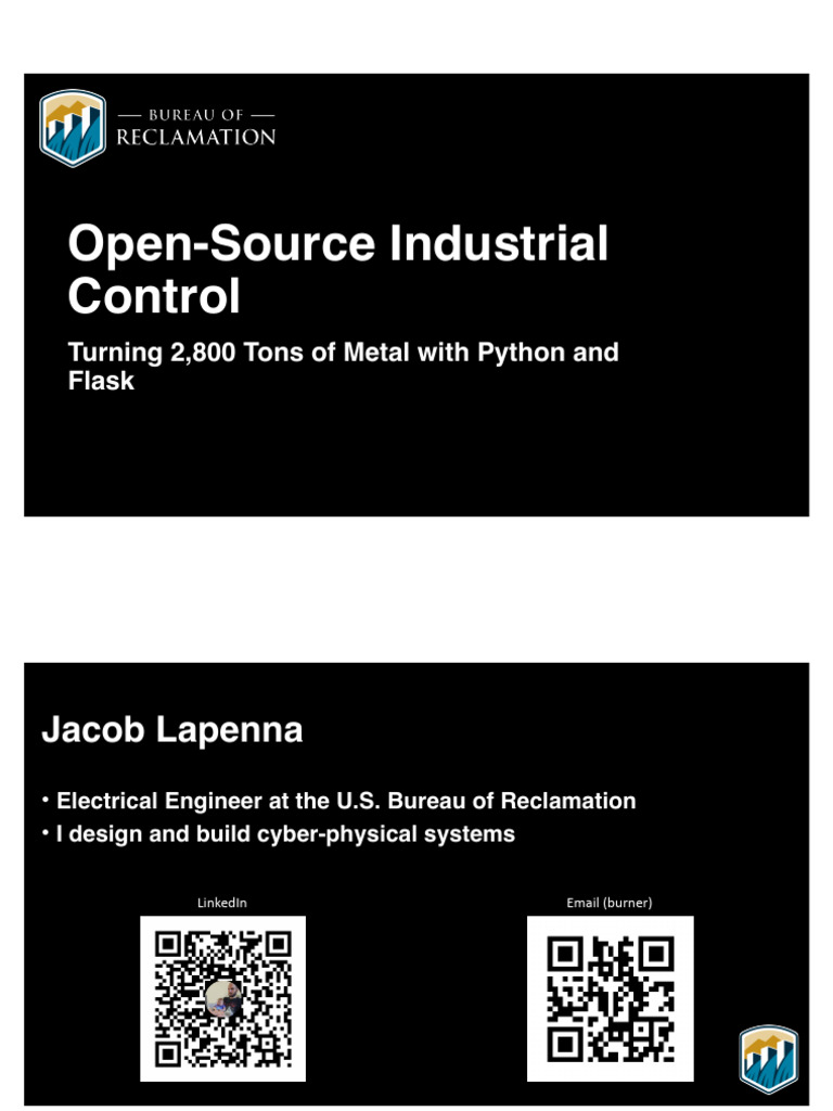 Pycon 2024-Open Source Industrial Control | PDF | Electric Motor | Electrical Engineering