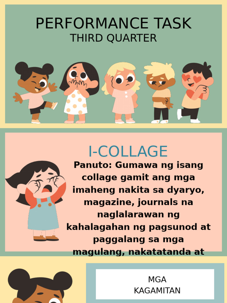 Performance Task PETA ESP 8 1 | PDF