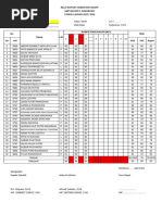 Format Rekap Nilai Rapor Sem 1-5 2223 | PDF