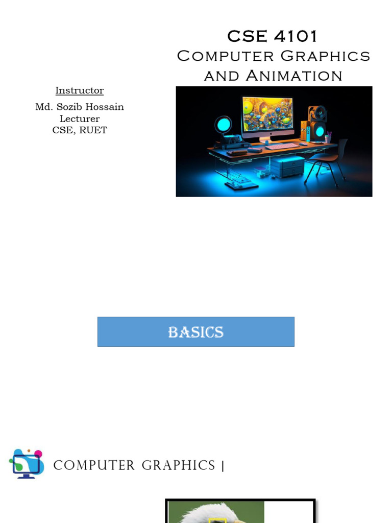 L02 - Basics | PDF | Computer Graphics | Rendering (Computer Graphics)