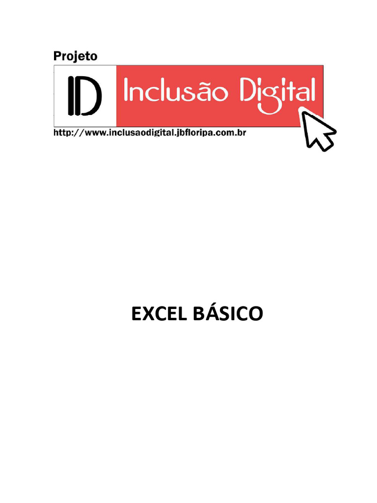 Apostila Excel Up - Parte 1 | PDF | Microsoft Excel | Janela (informática)