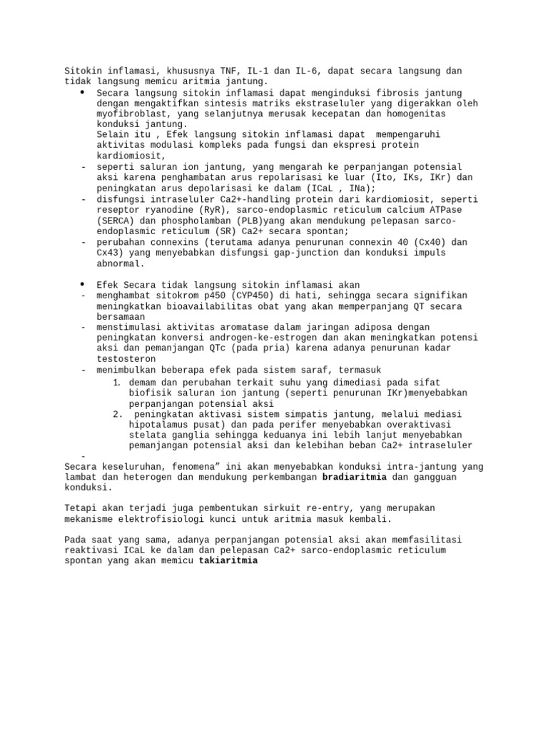 Sitokin Inflamasi | PDF