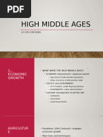 Rise of Towns and Cities | PDF | Middle Ages | Trade