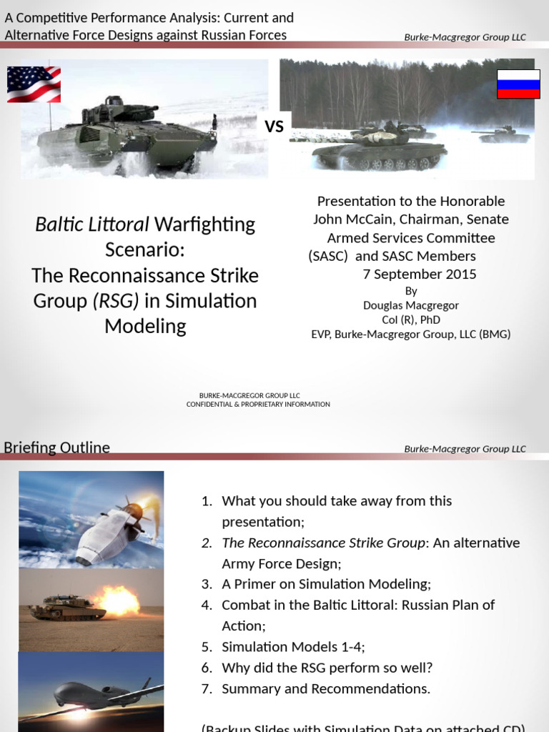 RSG Simulation Douglasmacgregor | PDF | Armoured Fighting Vehicles ...