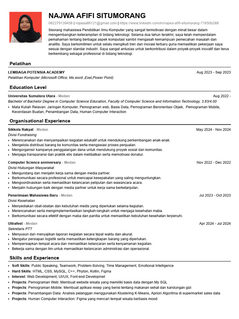Najwa Afifi Situmorang-resume | PDF