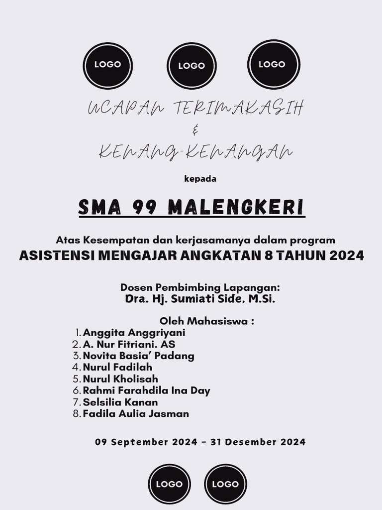 Penulisan Plakat AM 8 | PDF