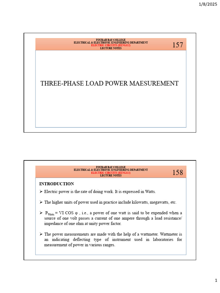 3 Phase | PDF | Electricity | Manufactured Goods