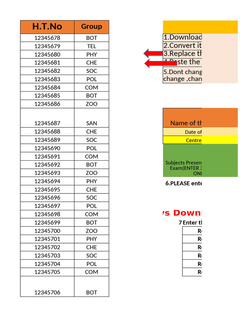 IPE MARCH 2025 Seating Arrangment Software-3 | PDF | Student Assessment ...