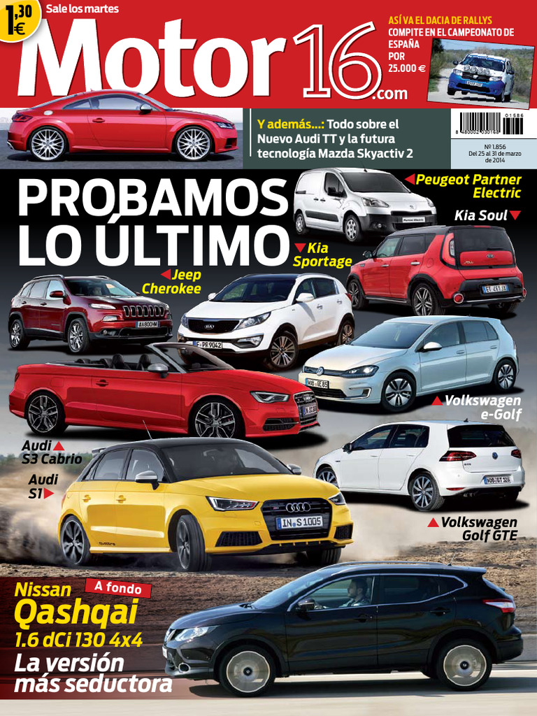 Revista Motor 16 del 25-3-14 | PDF | Coche | Tecnología de vehículos
