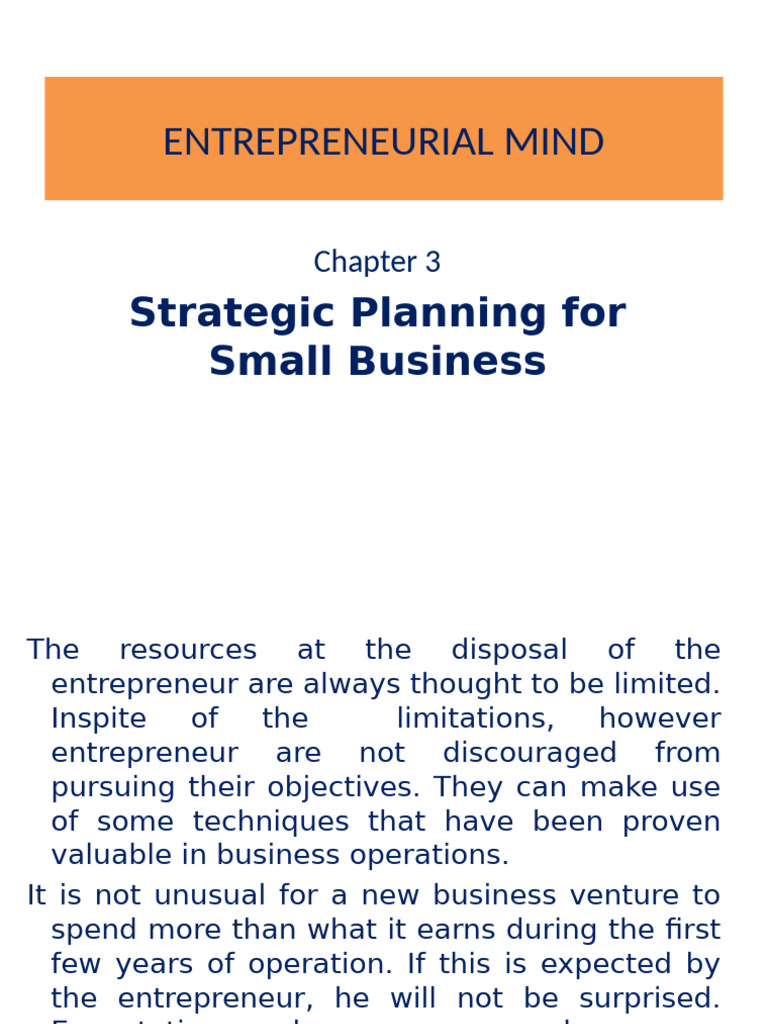 Entrep_chapter-3 | PDF | Entrepreneurship | Swot Analysis