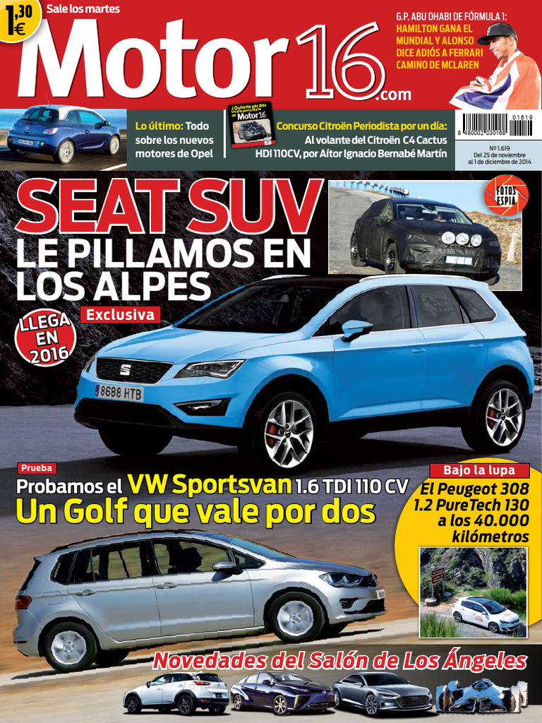 Revista Motor 16 de 25-11-14 | PDF | Fabricantes de automóviles ...